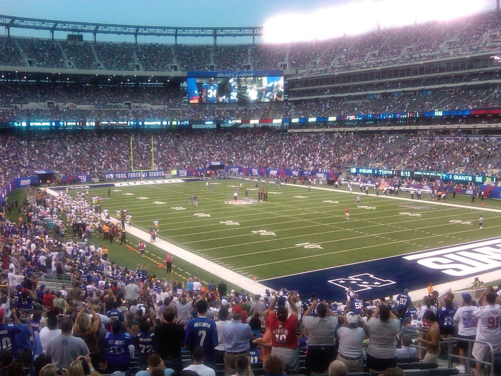 4 New York Giants PSLs w Parking Pass Sect 131 Covered Lower Level ...