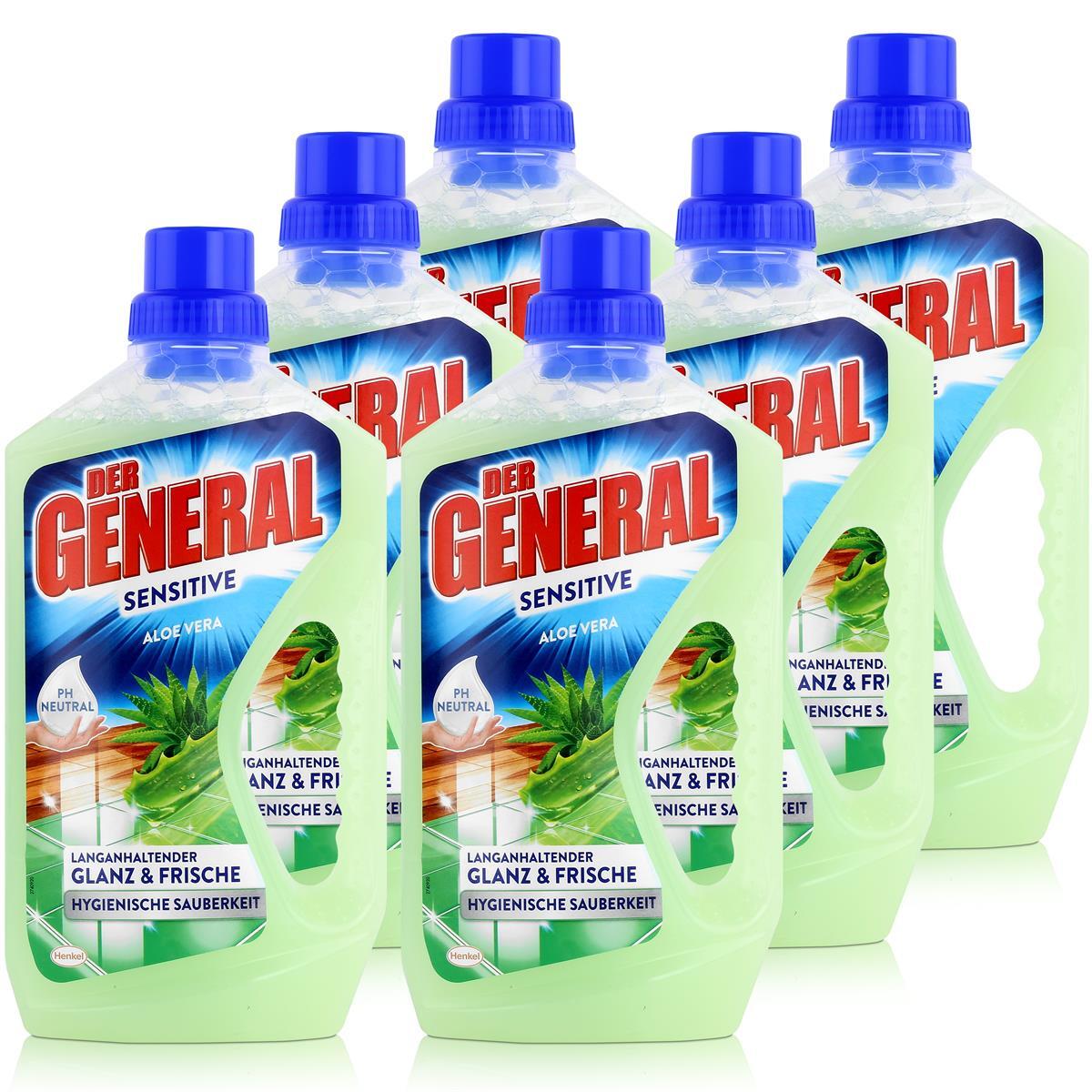 Der General Allzweckreiniger Sensitive Aloe Vera 750ml Bodenreiniger ...