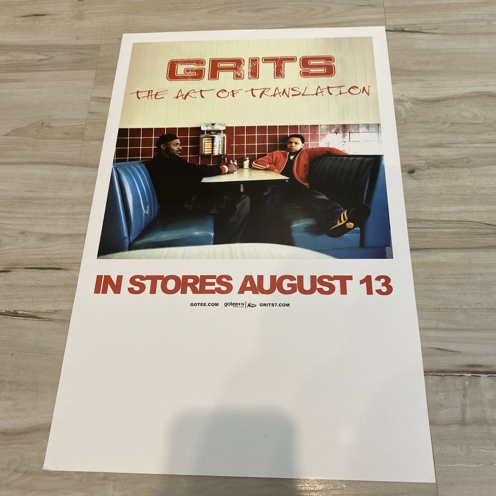 Grits The Art Of Translation 11x17 Album Poster Christian Hip Hop Gotee ...