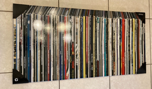 Vinyl Records LPs Wall Art Michele Molinari Canvas Print 40 x 20 | eBay
