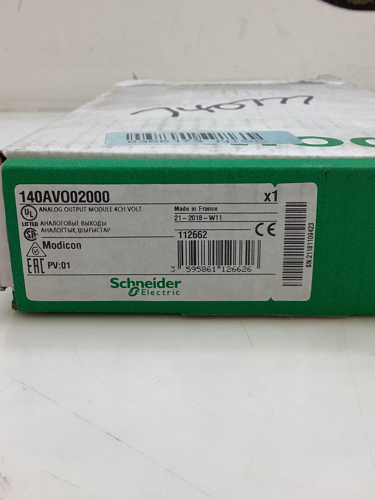 Modicon 140AVO02000 Industrial Control System for sale online | eBay