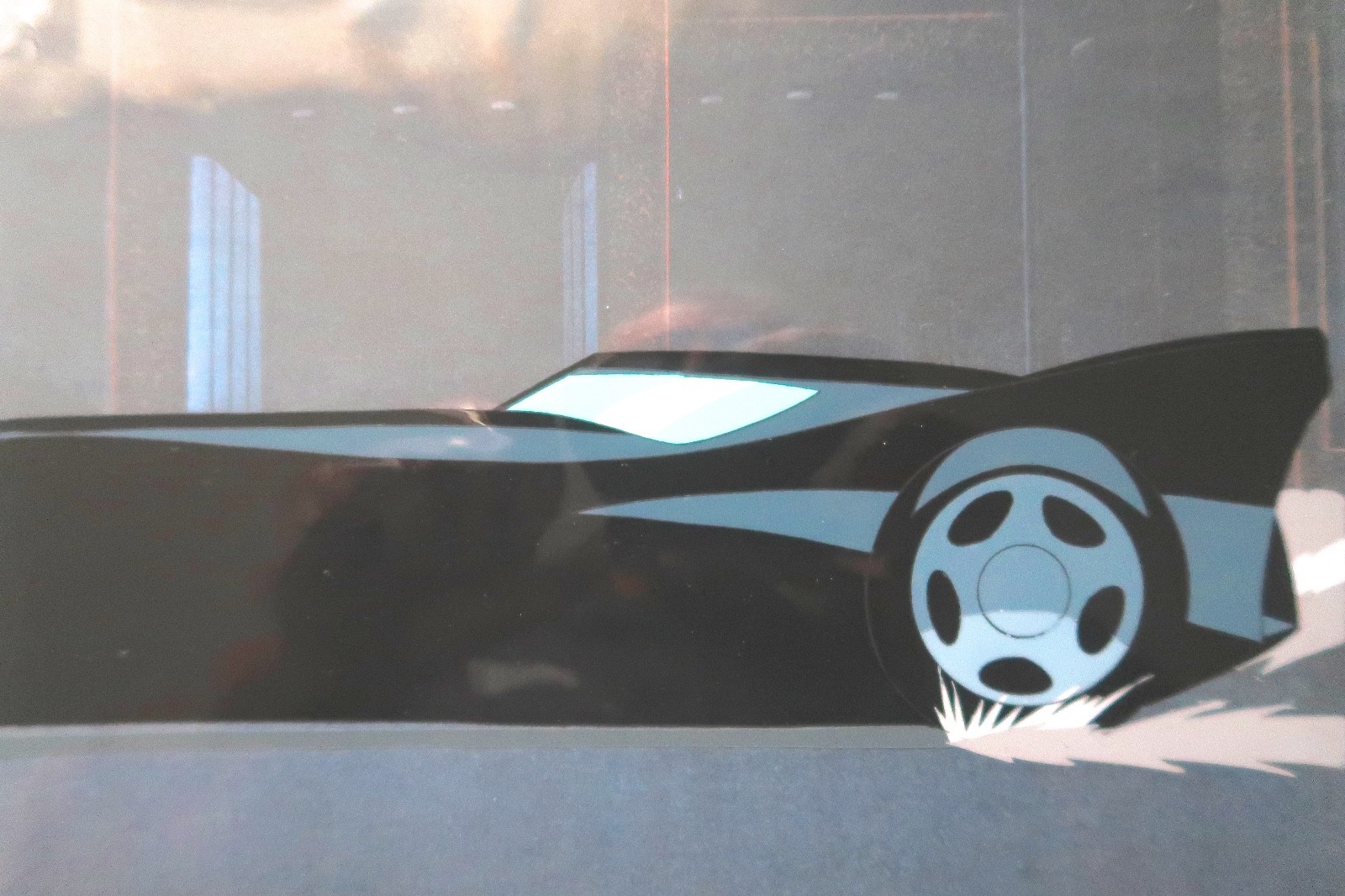 BATMOBILE animation cel from Batman Animated Series New Adventure | eBay
