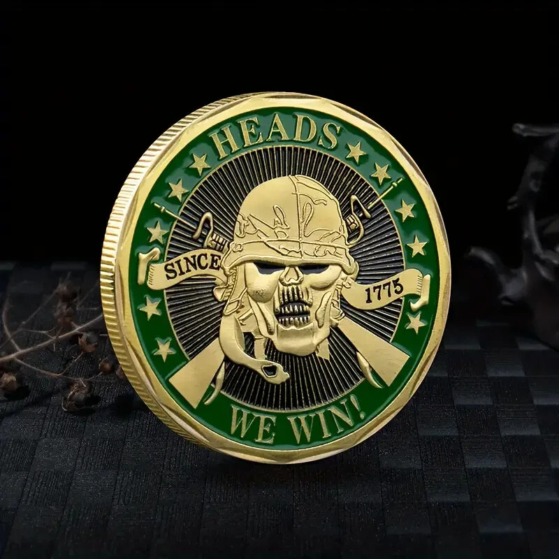 Head We Win, Tail you lose, Souvenir, Challenge, Collectable Coin, Hobo ...