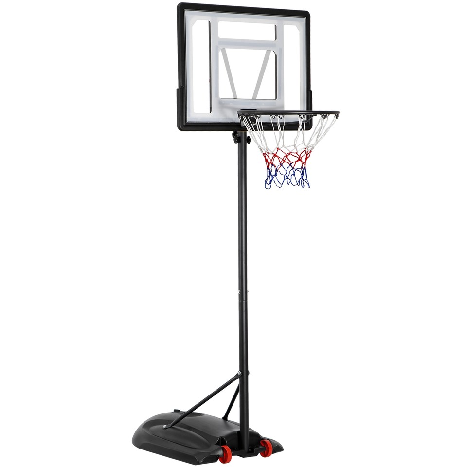 Basketball Hoop Outdoor 7-9.2 FT Adjustable Portable Basketball Hoop ...