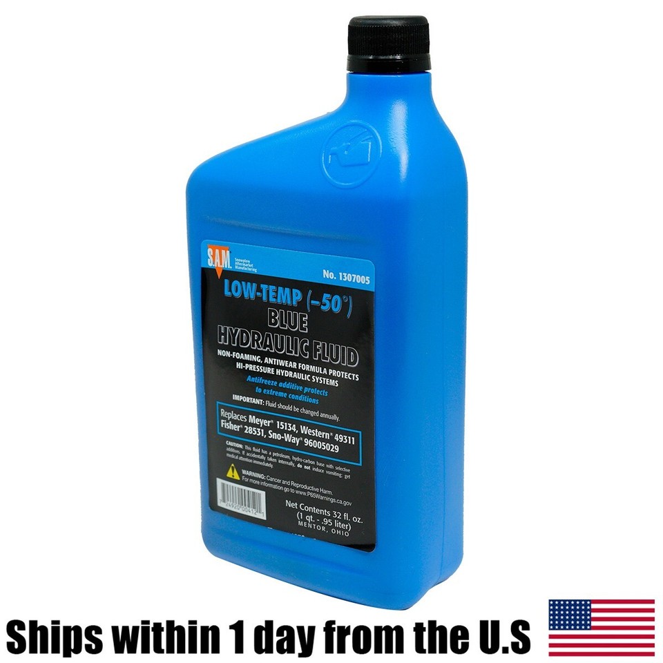 12PK Buyers 1307005 Hydraulic Fluid Oil 1 Quart for Fisher 28531 ...