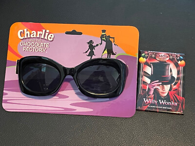 CHARLIE & THE CHOCOLATE FACTORY PROMO WILLY WONKA SUNGLASSES FRIDGE ...