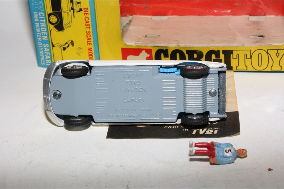 Corgi 499 Citroen Safari 1968 Winter Olympics, mint in Good Original ...