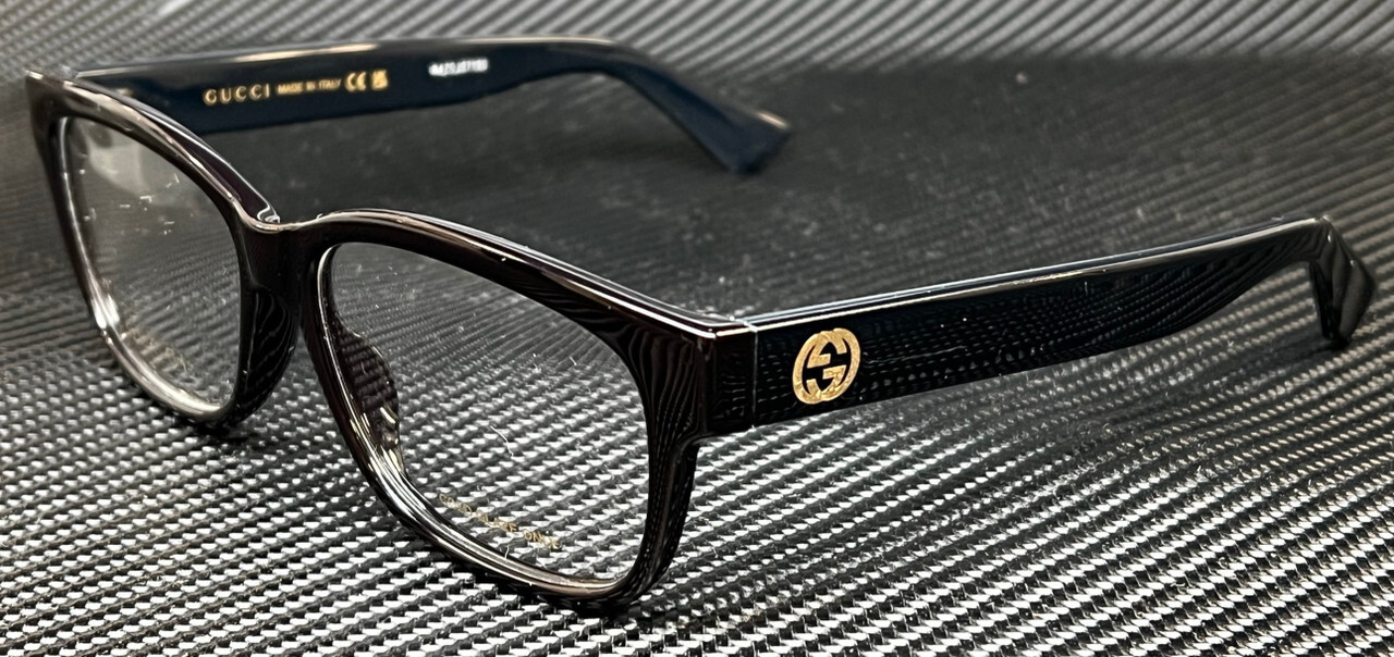 GUCCI GG1341O 001 Black Women's Small 55 mm Eyeglasses for sale online ...