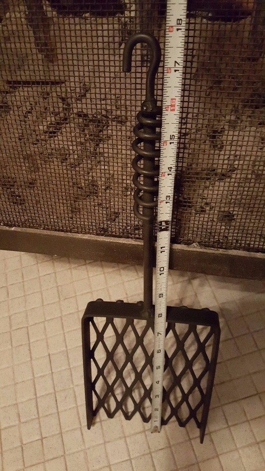 Combo Fireplace/Box Ember Shovel & Ember/Ash Rake ,Custom Length ...