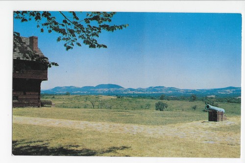 Vintage Postcard Hudson River Valley NY Bemis Heights Saratoga National ...