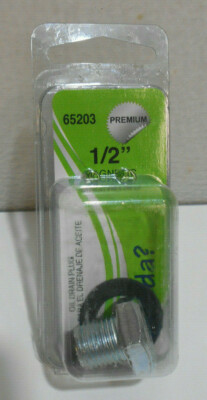 Lot of 2 New 65203 Magnetic 1/2"-20 Oil Drain Plugs | eBay