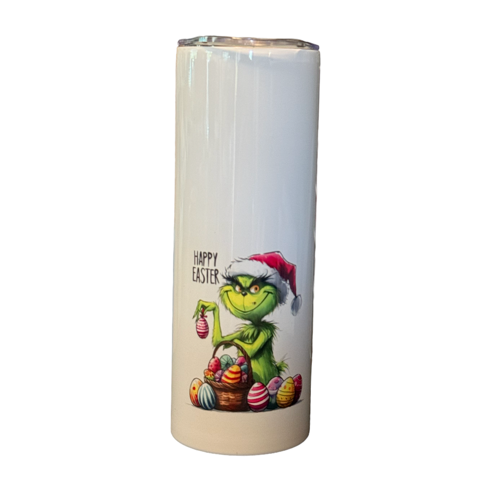 Handmade 20oz Stainless Steel Skinny Tumbler~Easter-Grinch-Eggs-Humor ...