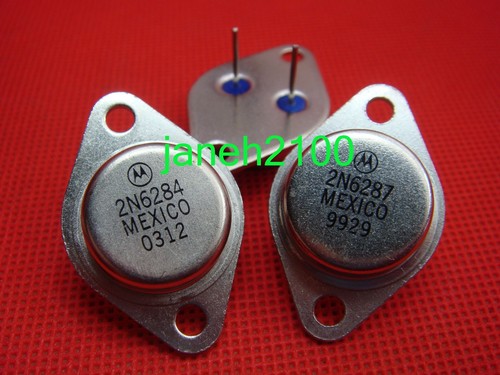 1PAIR 2N6284 + 2N6287 Audio AMP Power Transistor TO-3 | eBay
