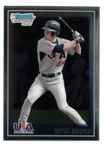 2010 Bowman Chrome #USA18-BC8 Bryce Harper 18U USA Baseball | eBay