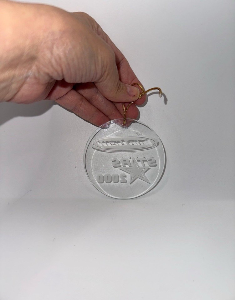 Bud Light Dallas Stars 2000 Glass Ornament This is for one - 4 ...