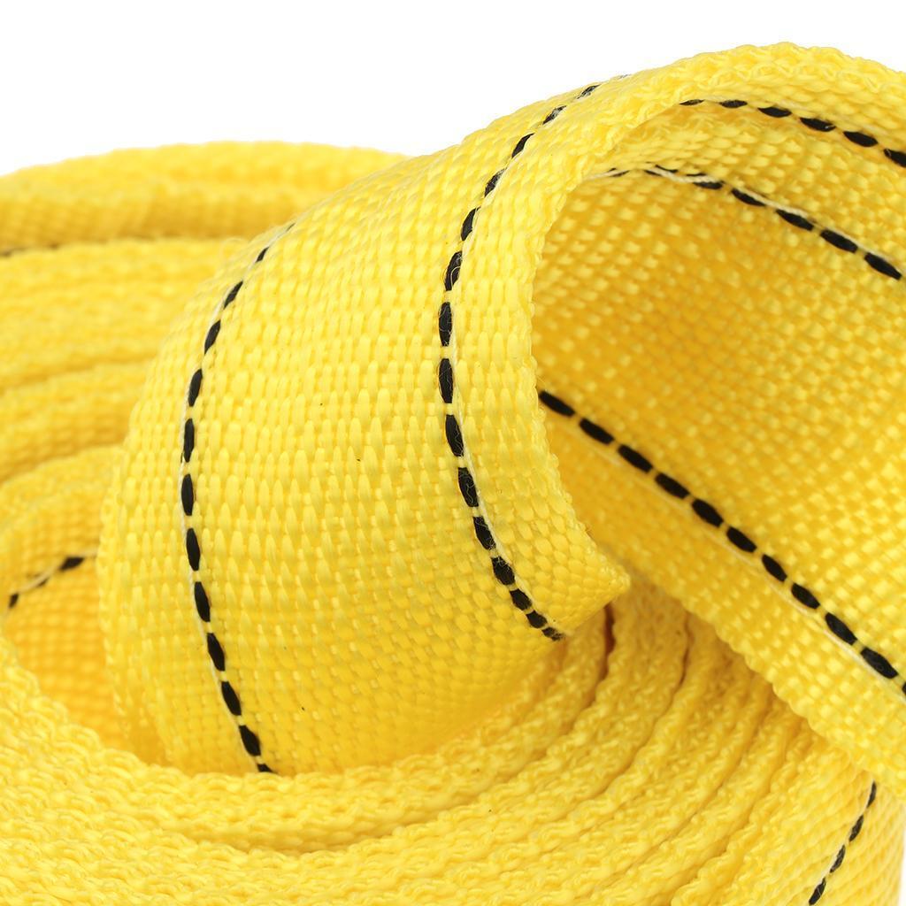 4m/13.1Ft 5 Tons Towing Strap Tow Rope Nylon Road Recovery Trailer Belt ...