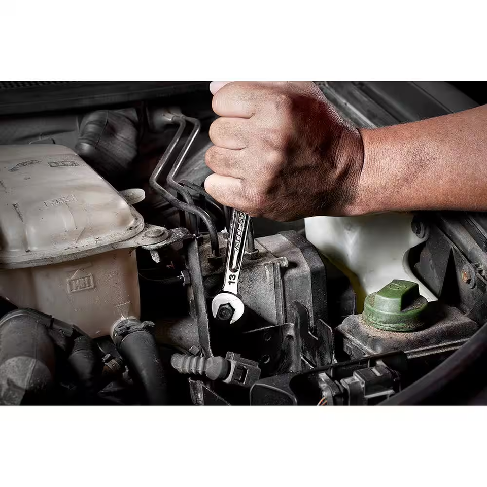 Milwaukee Wrench Mechanics Combination SAE Tool Set (15-Piece) | eBay