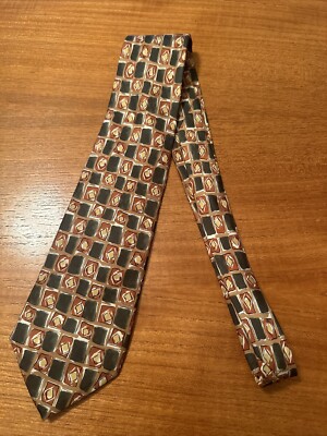 Jonelle - 90s Vintage - 100% Silk - Abstract Check Pattern - Diamond ...