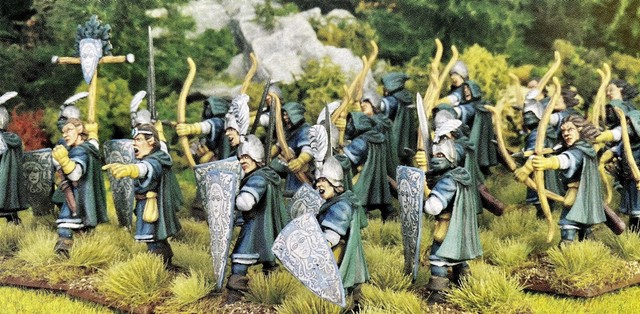 Oathmark Elf Infantry 28mm • 1 Sprue • 5 Minis • Osprey Northstar for ...