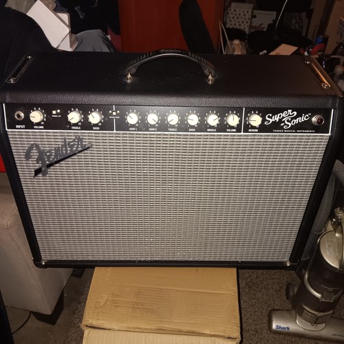 Fender Super Sonic 22 Electric Guitar Amplifier 120v VR-378600 | eBay