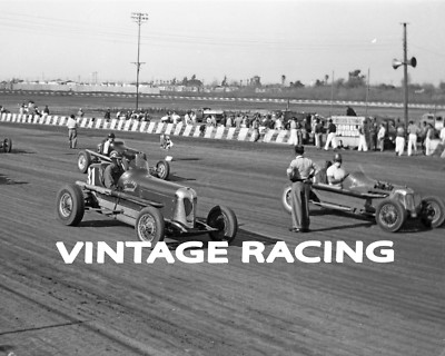 1940'S CARRELL SPEEDWAY 8 X 10 BIG CAR RACING PHOTO | eBay