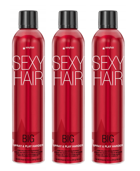 Sexy Hair Big Spray & Play Harder Volumizing Hairspray - 10 oz for sale ...
