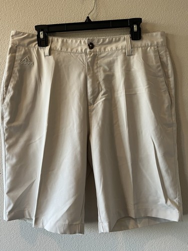 Adidas Gray ClimaLite Lightweght 3 Stripes Golf Shorts 34” Waist | eBay