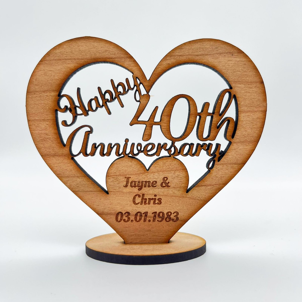 40th Wedding Anniversary Gifts