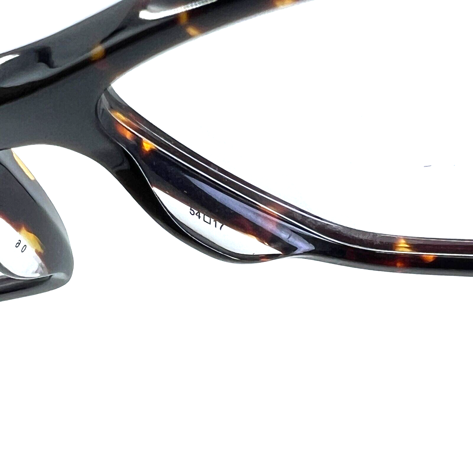 Claiborne CB321 086 Eyeglasses Mens Brown Plastic Rectangle Frames 55 ...