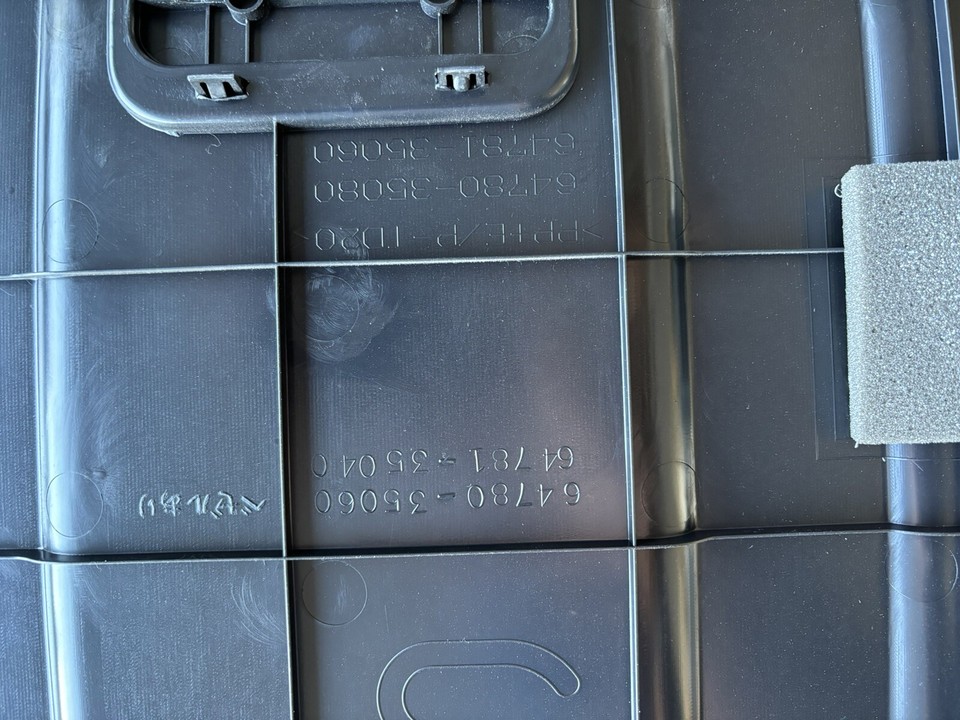 TOYOTA 4RUNNER TAILGATE LIFTGATE BACK DOOR LOWER TRIM COVER PANEL OEM ...