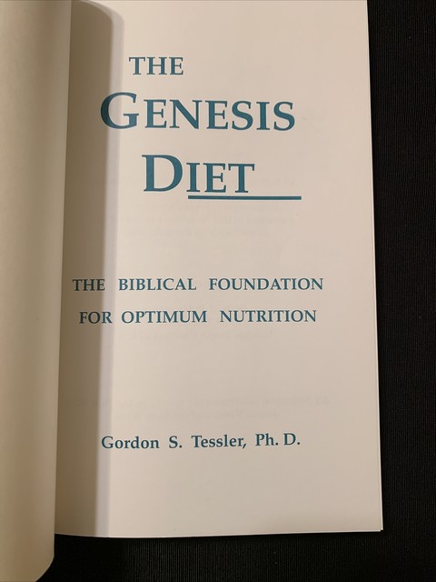 The Genesis Diet by Gordon S. Tessler (1996, Trade Paperback) for sale ...