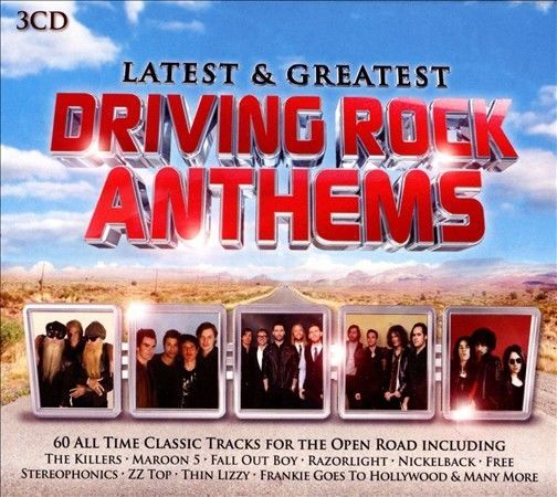 Latest & Greatest Driving Rock Anthems [Box] by Various Artists (CD ...