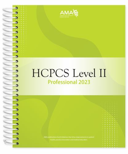 HCPCS 2023 Level II Professional Edition by American Medical ...