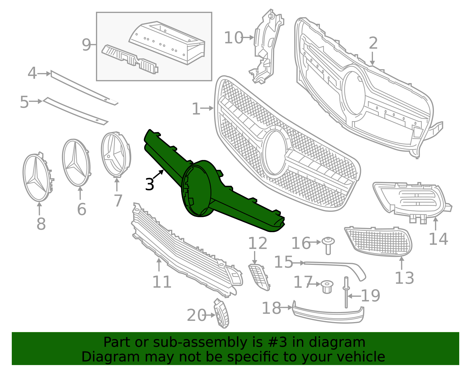 Genuine Mercedes-Benz Molding 15688802609999 OEM for sale online | eBay