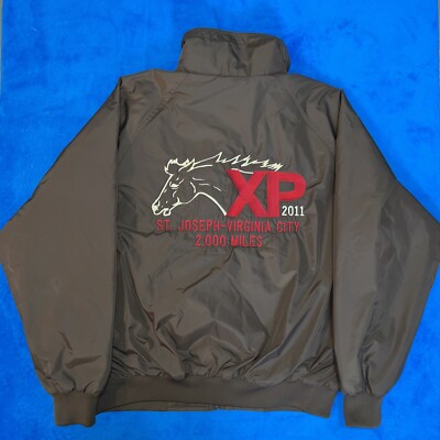 Vintage Pony Express Jacket, 2011 Long Distance Horse Race, Adult Large ...