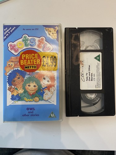 Tots Tv Owl And Other Stories Vhs Video Children’s Retro | eBay