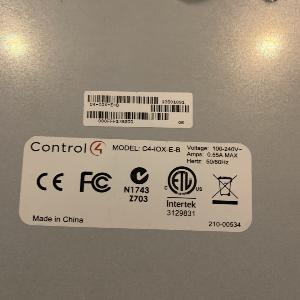 Control4 C4-IOX-E-B IO Extender | eBay