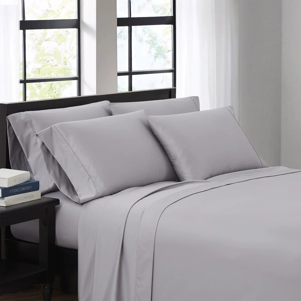 680 Thread Count Sheet Set, 100% Cotton, Crease Control, Kirkland ...