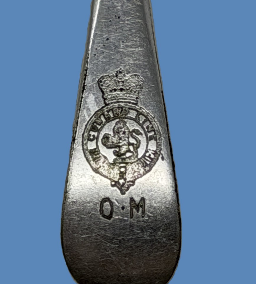 Cunard Line Pre-1934 Silverplated Sugar Spoon w/ Logo from Officers ...