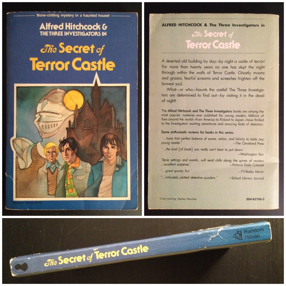 ALFRED HITCHCOCK & THE 3 INVESTIGATORS - Various Titles • 5 Book Lot ...