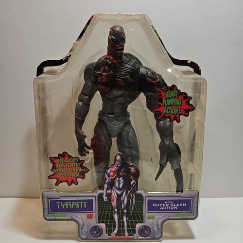 1998 ToyBiz Capcom Video Game Super Stars RESIDENT EVIL Tyrant Action ...