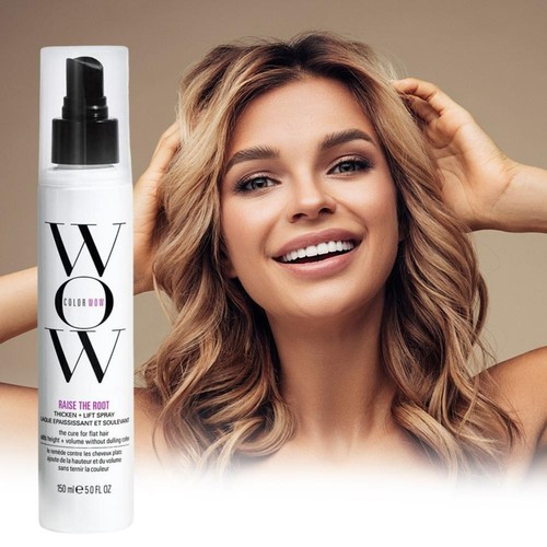 COLOR WOW Raise the Root Thicken + Lift Spray - All-Day Volume for Fine ...