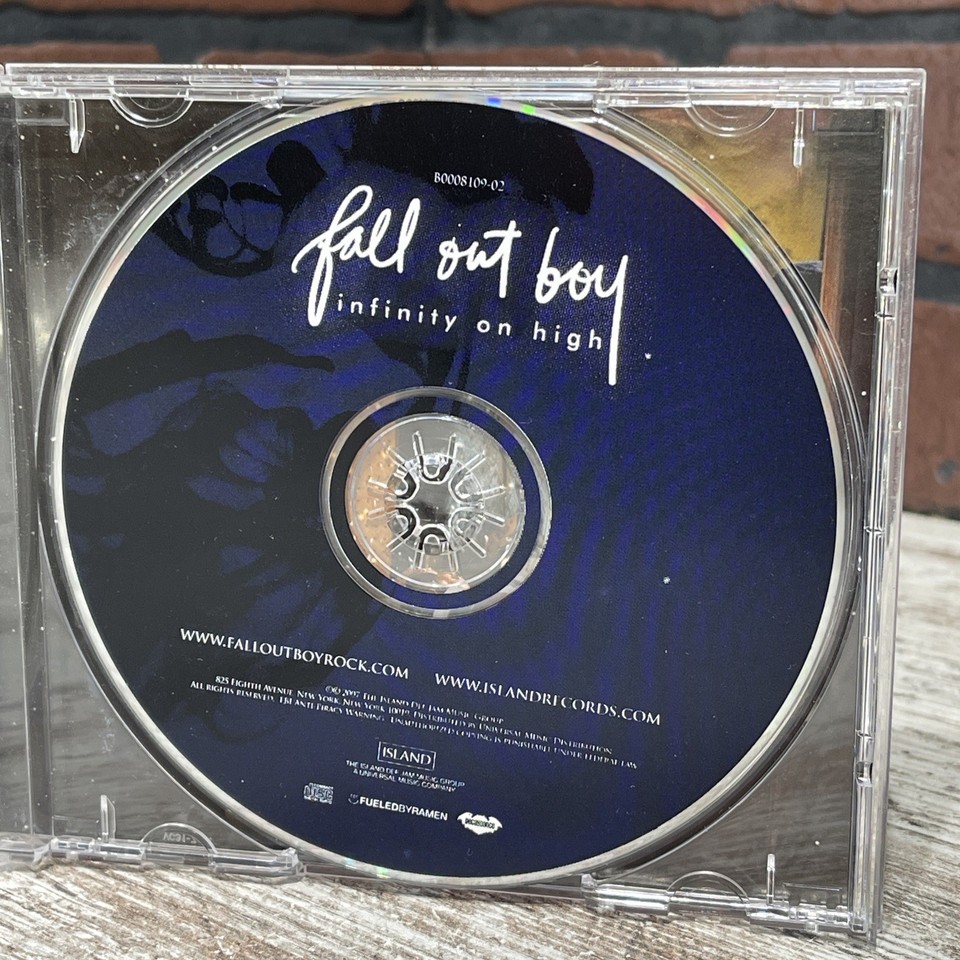 Fall Out Boy ~infinity on high~ CD #8020 Complete —FAST SHIPPING ...