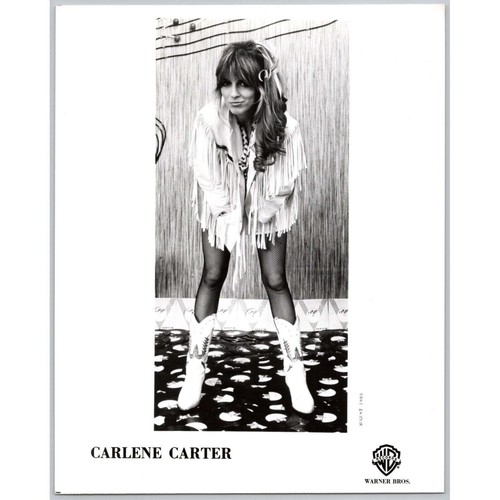 Carlene Carter Country Rock Pop Singer Songwriter 80s-90s Music Press ...