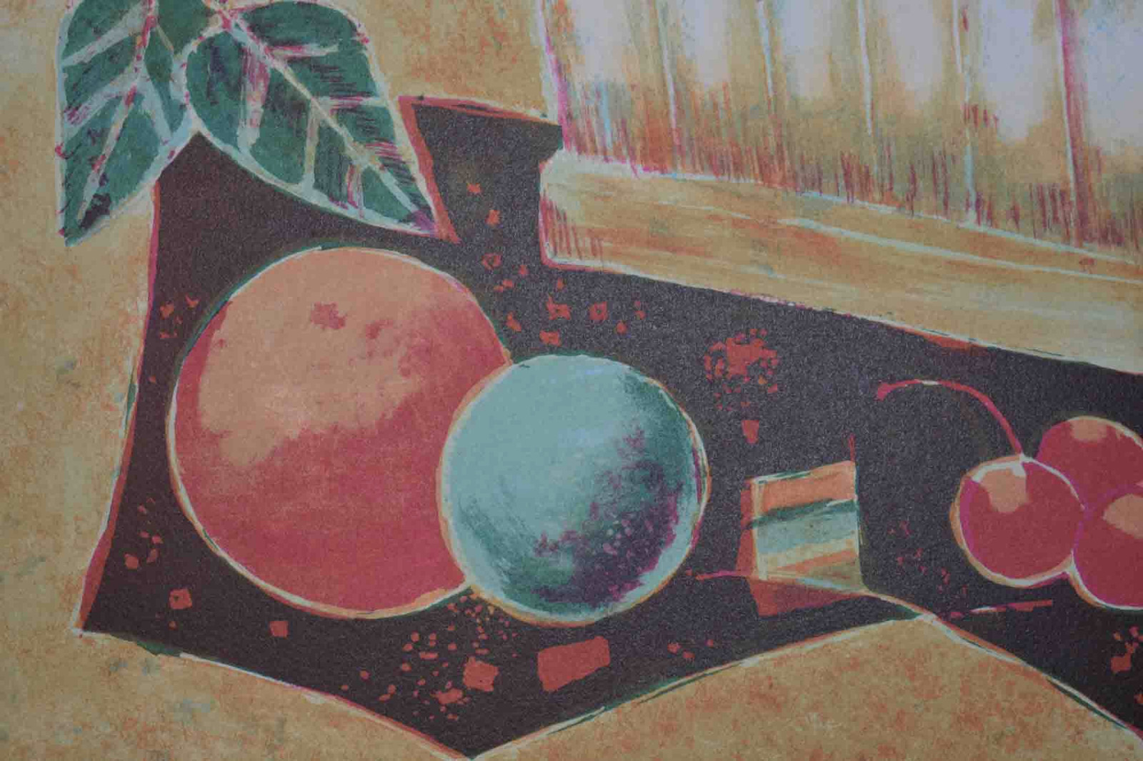 Listed Italian Artist Tony AGOSTINI Signed Numbered Color Lithograph ...