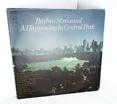 Barbra Streisand – A Happening in Central Park Vinyl LP 1968 Live ...