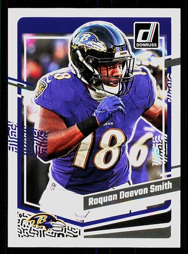 2023 Donruss Roquan Daevon Smith Full Name Variation - Baltimore Ravens ...
