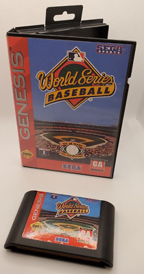 (1994 SEGA GENESIS) Video Game SEGA Sports *World Series Baseball* Play ...