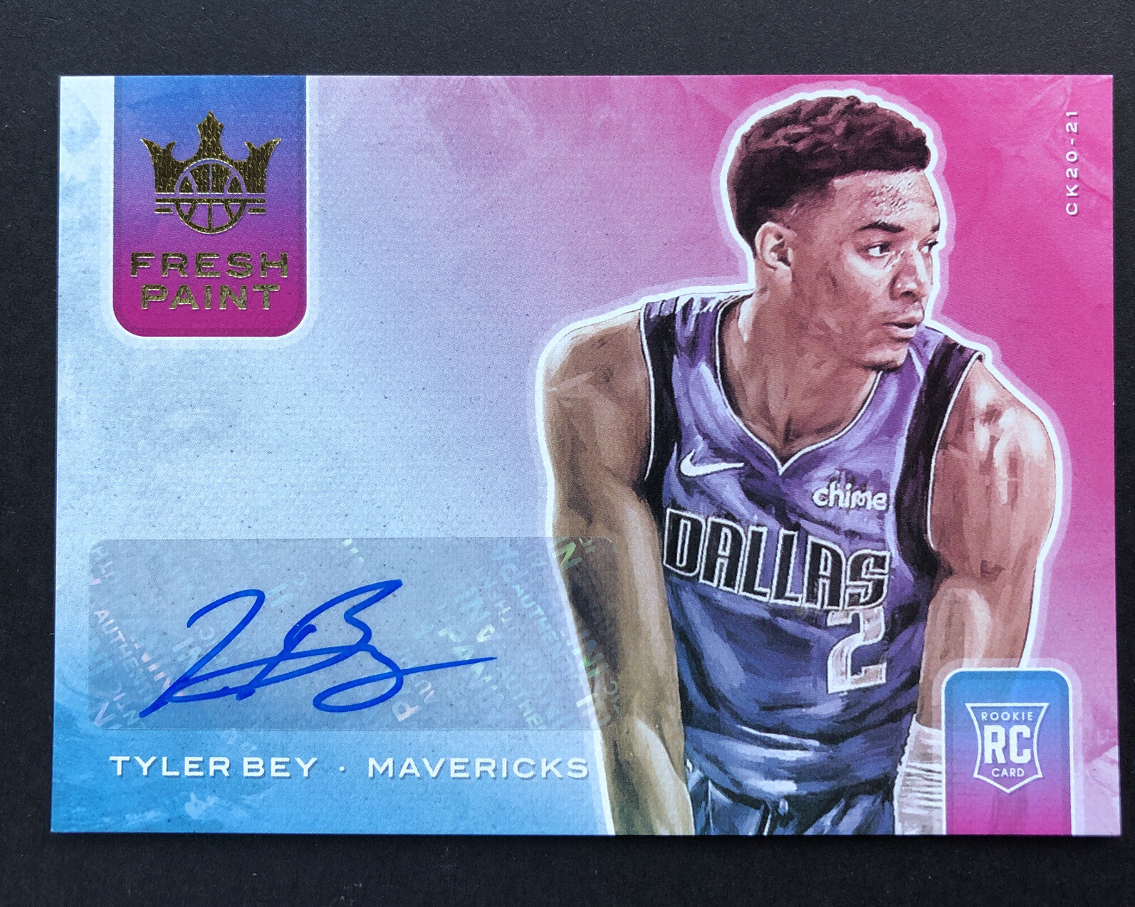 2020-21 Panini Court Kings TYLER BEY Rookie AUTO SP 28/149 Fresh Ink RC ...