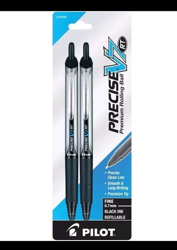 PILOT Precise V7 RT Refillable & Retractable Liquid Ink Rolling Ball ...